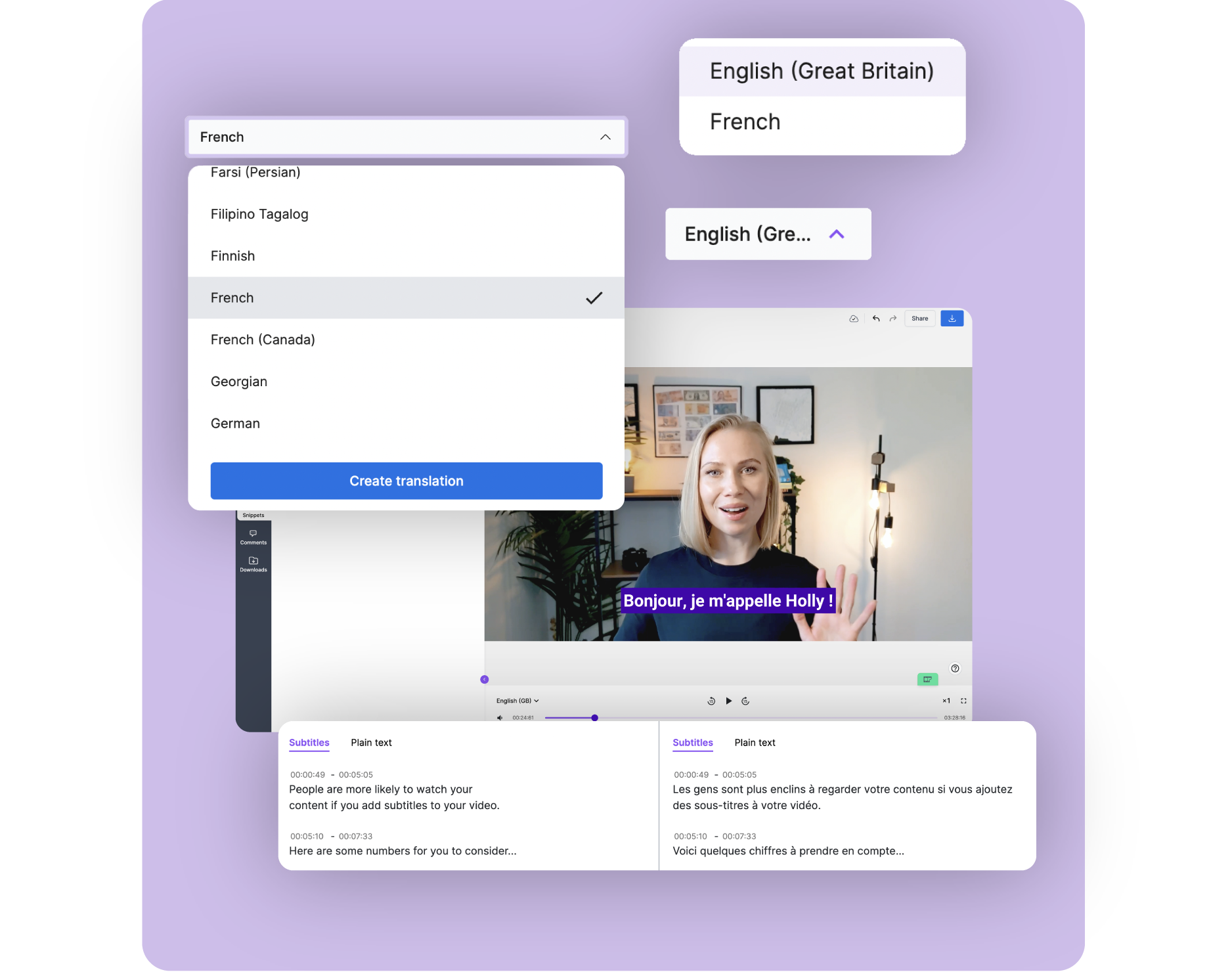 Subtitle Editor - Edit Subtitles & Captions Online - Subly
